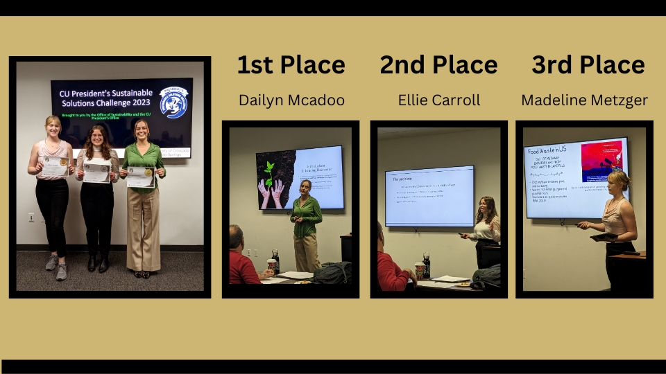 CU Sustainable Solutions Challenge 2023 | Office of Sustainability